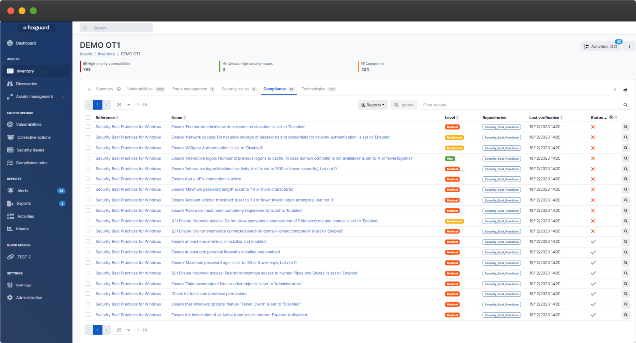 Foxguard - Manage all your vulnerabilities with our Cyberwatch platform